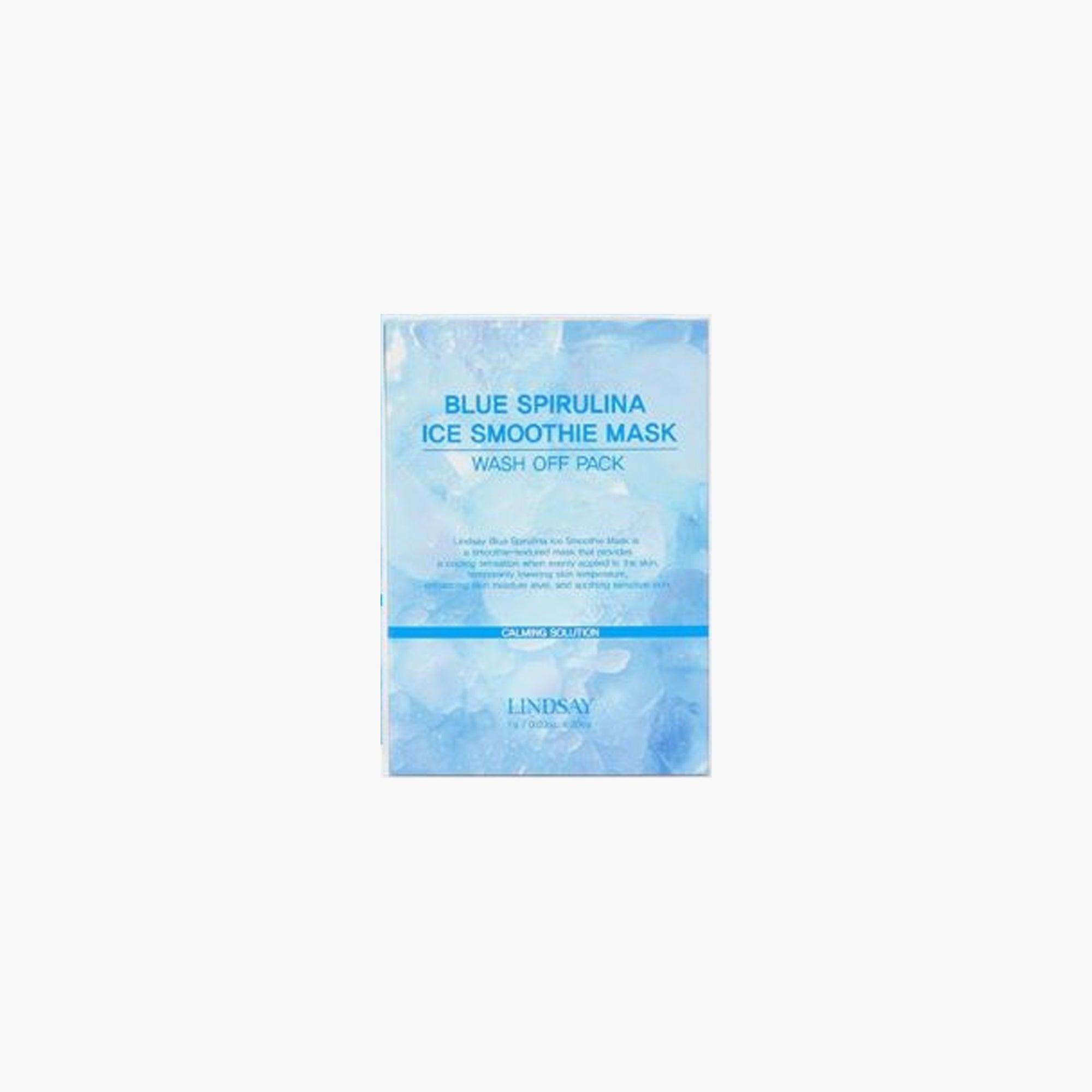 Lindsay Blue Spirulina Ice Smoothie Mask Wash Off Pack 1gm